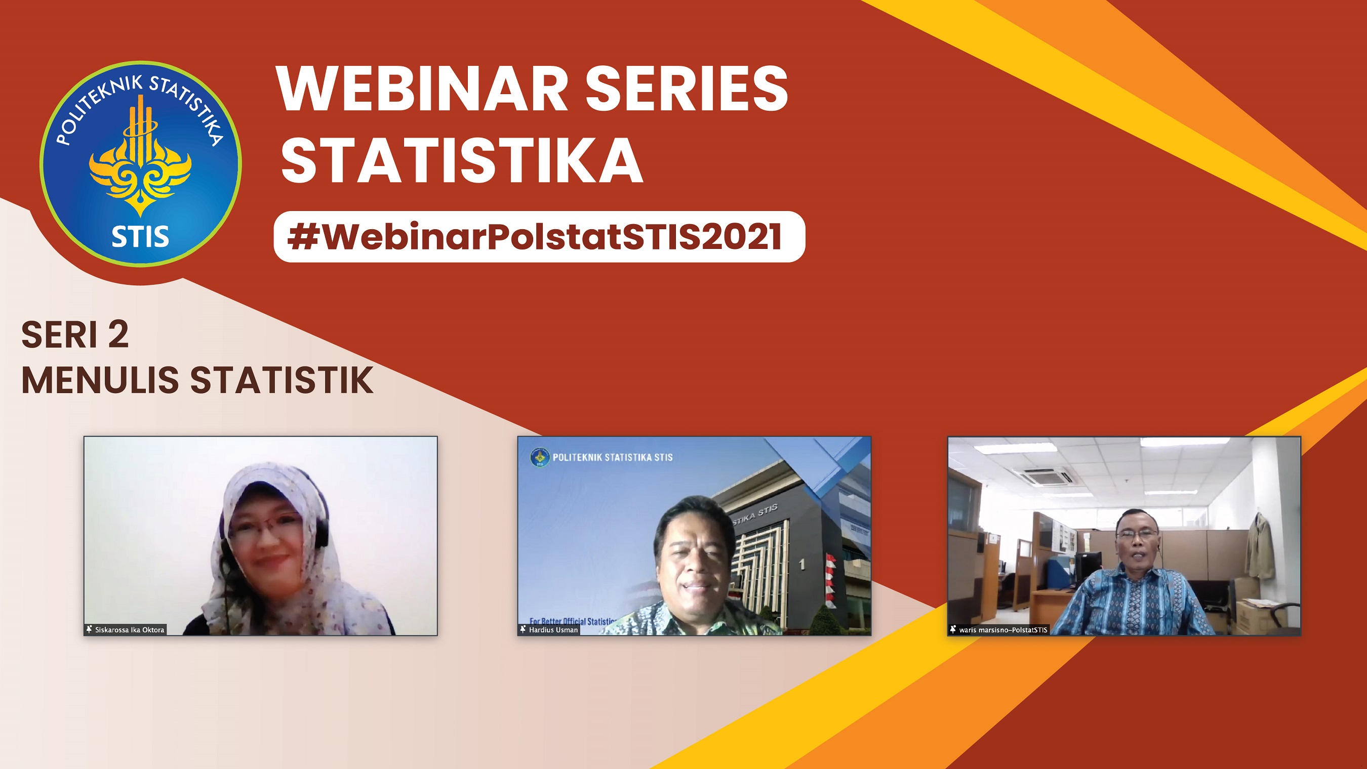 Webinar Series Statistika 2021 - Seri 2: Menulis Statistik - Politeknik ...