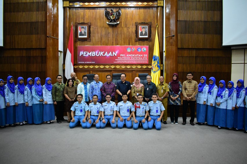 PEMBUKAAN PELAKSANAAN PKL ANGKATAN 58 DI BALI - Politeknik Statistika STIS
